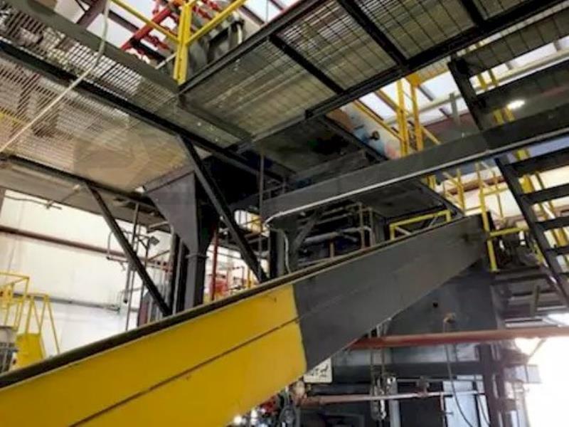 Used HURST 600 HP BOILER, WOOD-FIRED for sale
