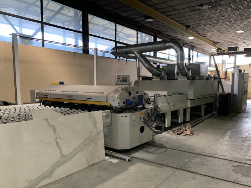 Used SORBINI (CEFLA) UNICOATER IRF23 ROLLER COATING LINE for sale