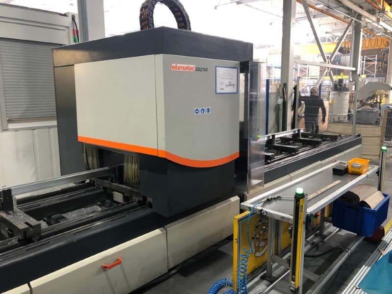 Used ELUMATEC SBZ 140 PROFILE MACHINING CENTER for sale